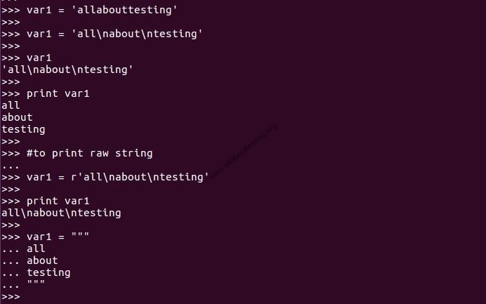 Short Tutorial Variable And Data Types In Python All About Testing