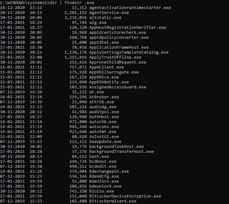 findstr – All About Testing