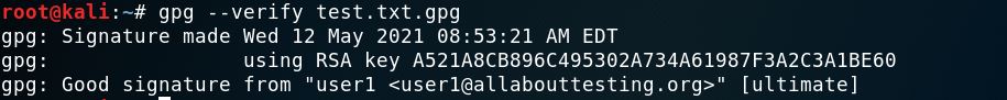 Gpg Verify All About Testing