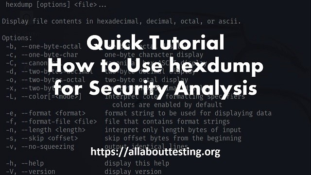 hexdump-tutorial – All About Testing