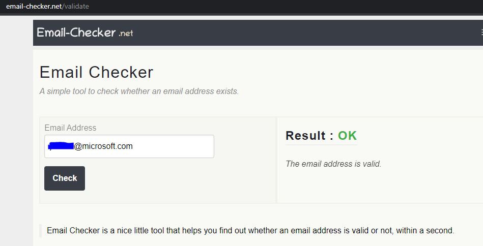 email-checker – All About Testing