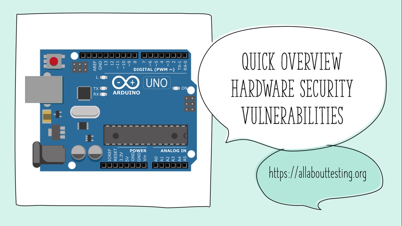 hardware security weaknesses – All About Testing